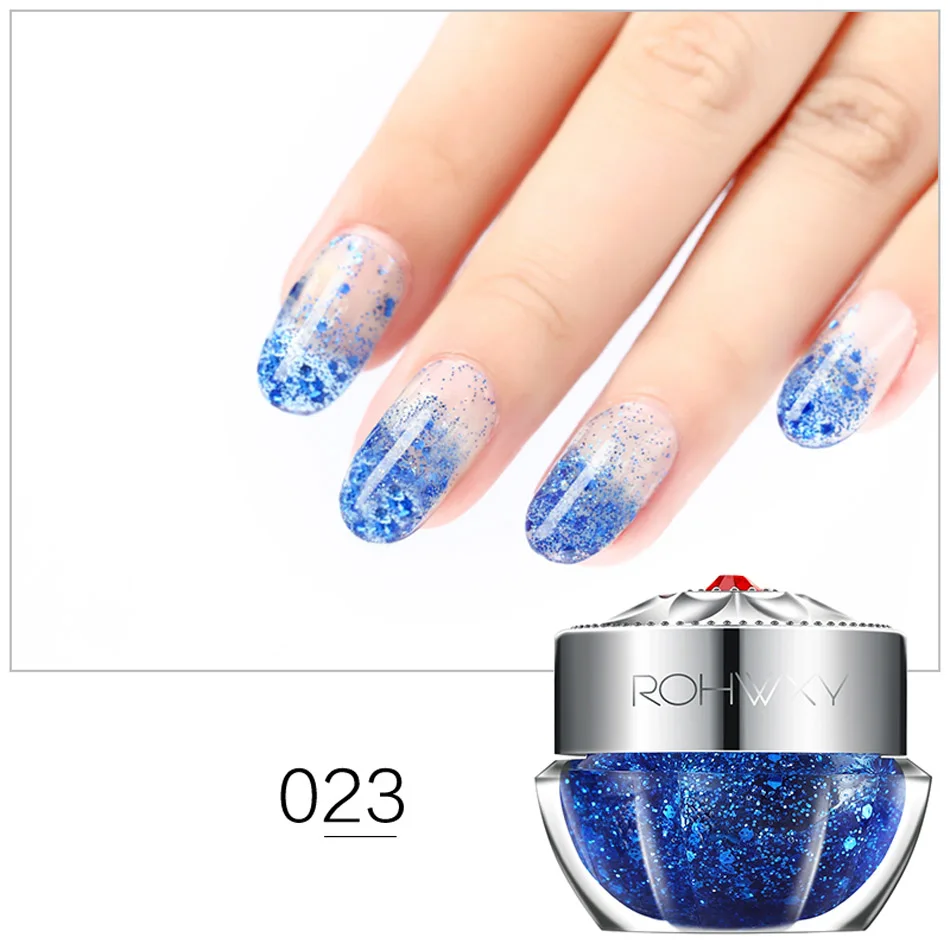 10 мл Гибридный Блестящий Гель-лак для ногтей Блестящий УФ-лак для ...