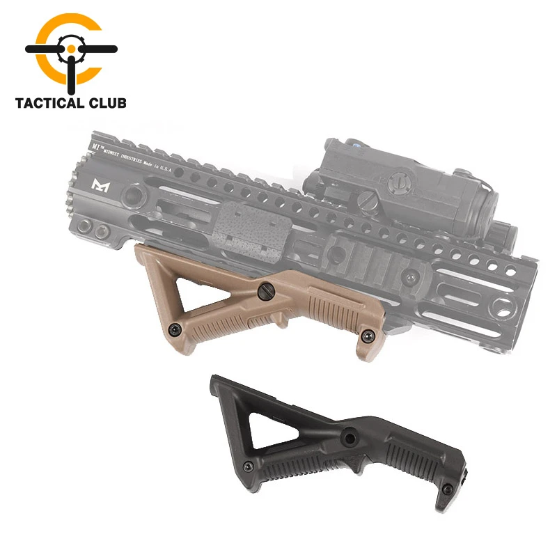 Angled Foregrip Hand Guard Front Grip for Picatinny Rail Mount 20mm ...