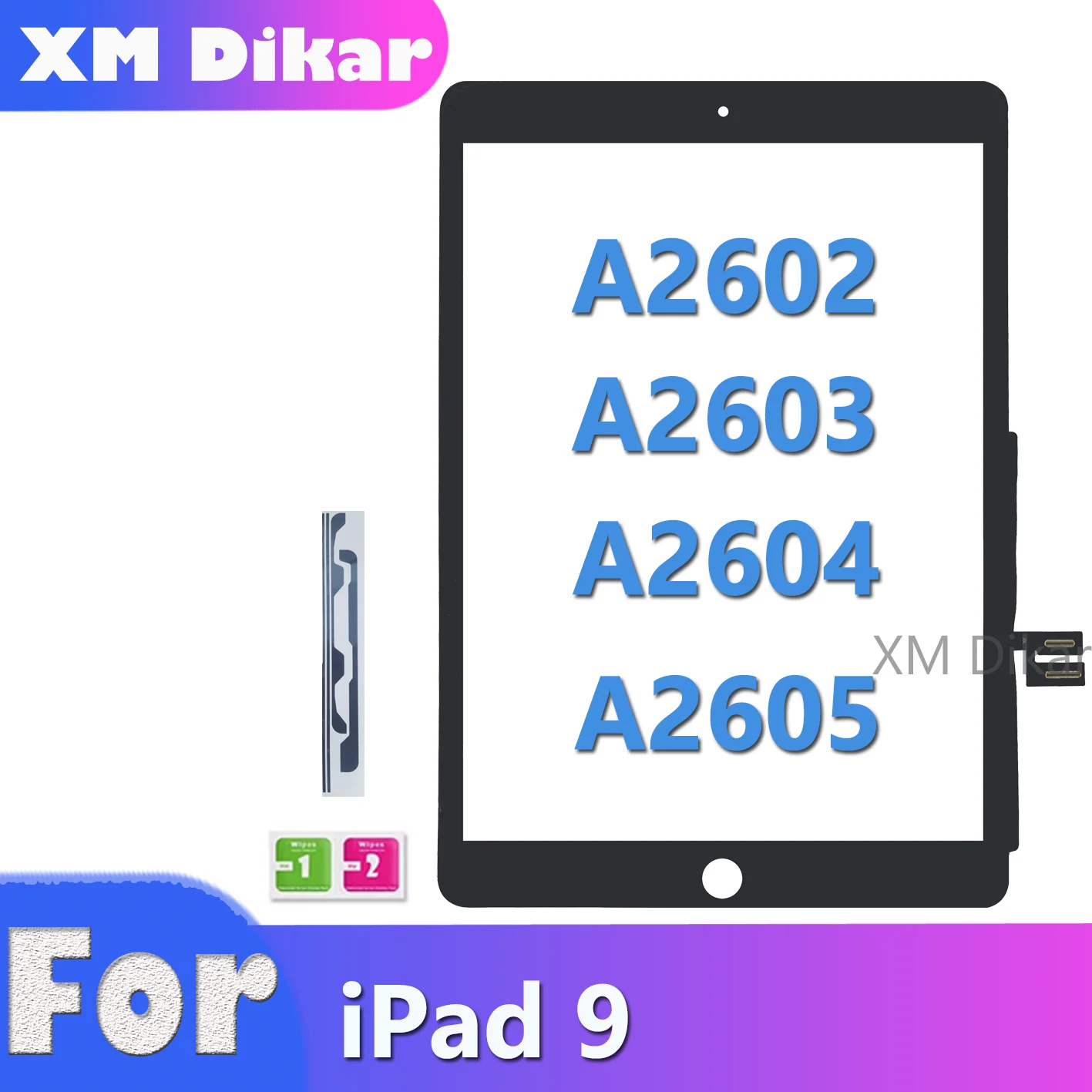 Original-10-2-For-iPad-9-2021-A2602-A2603-A2604-A2605-Touch-Screen ...