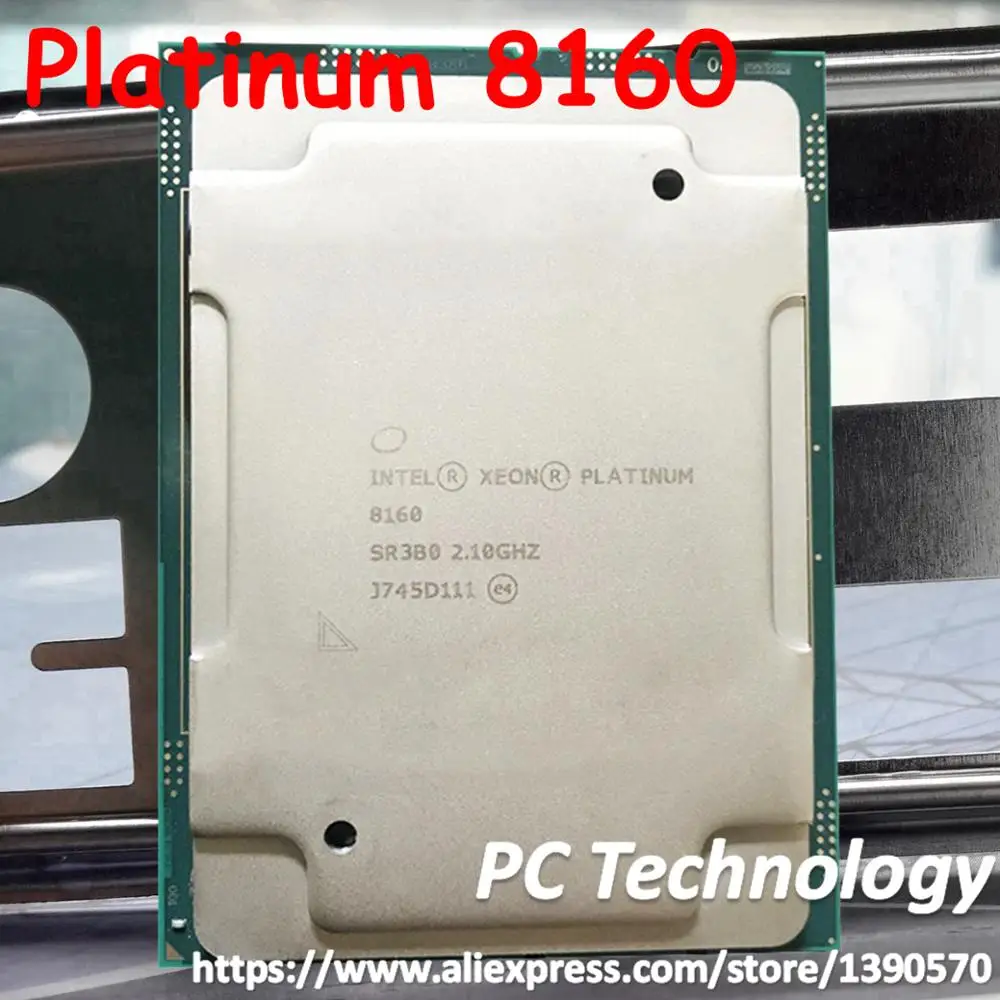 Procesador Original Intel Xeon Platinum 8160, CPU QS Platinum8160, 33M ...