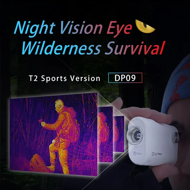 InfiRay Official DV DP09 Thermal Imager Thermal Imagig Camera Infrared Night Vision Hot Spot ...