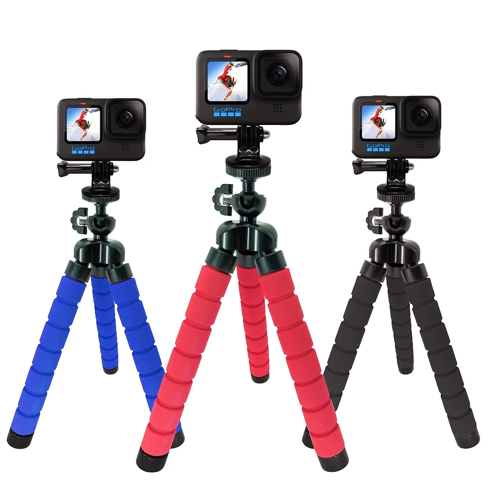 Tripod-Octopus-GoPro-Hero-10-9-Black-Flexible-Holder-Selfie-Stand ...
