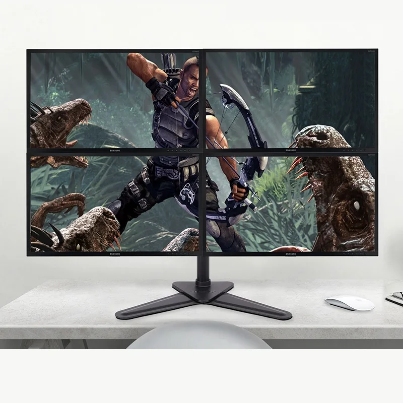 Quad Monitor Display