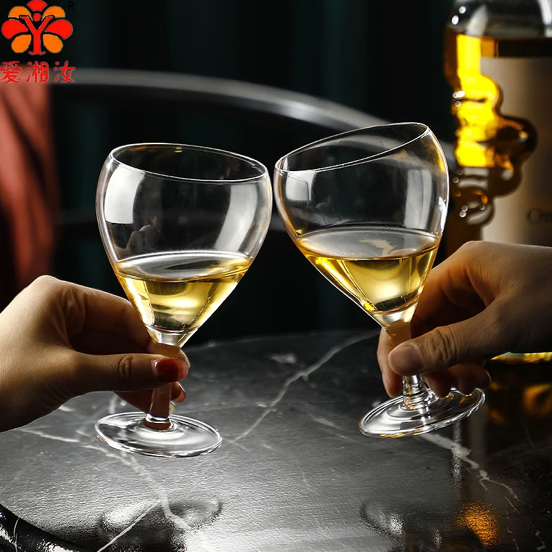 Aixiangru-Drop-Shape-Highball-Glass-Creative-Drop-Shape-Copas-de-champ ...