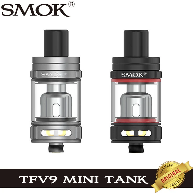 Original SMOK TFV9 MIni Tank 3ml Atomizer V9 Meshed 0.15ohm Coil ...