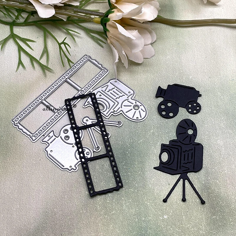 New Camera photo film DIY Craft Metal Cutting Die Scrapbook Embossed ...