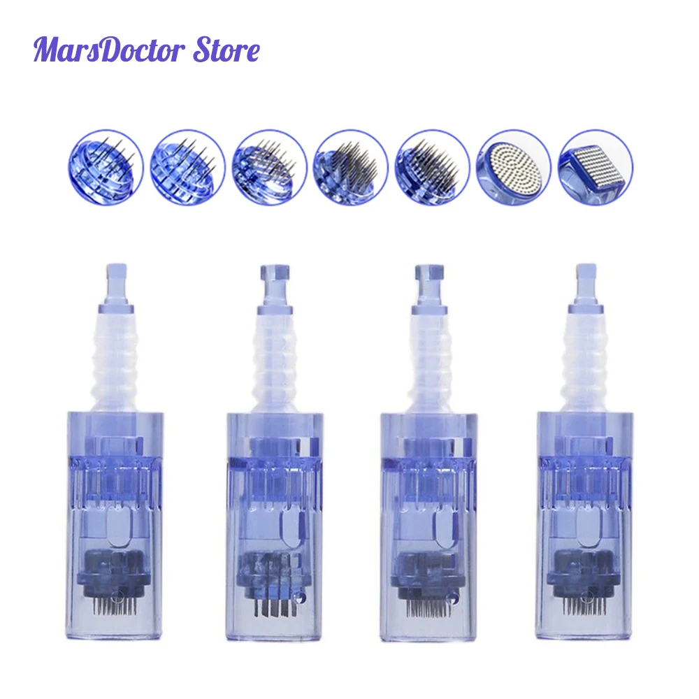 10/100pcs Dr Pen A6 Needle 9/12/36/nano Microneedling Cartridge Derma ...