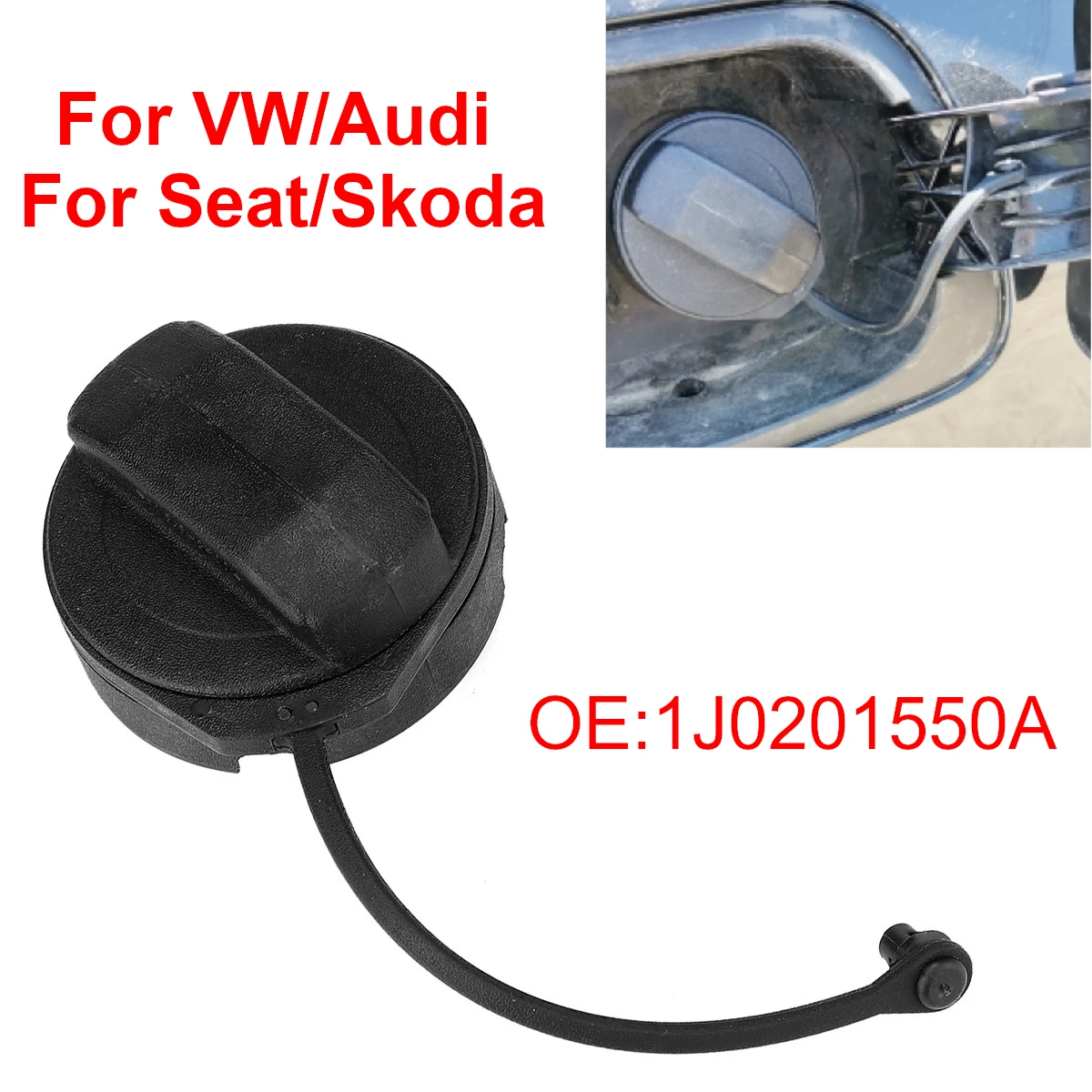 Auto-Olie-Tankdop-Tank-Deksel-Benzine-Diesel-Voor-Vw-Golf-Jetta-Passat ...