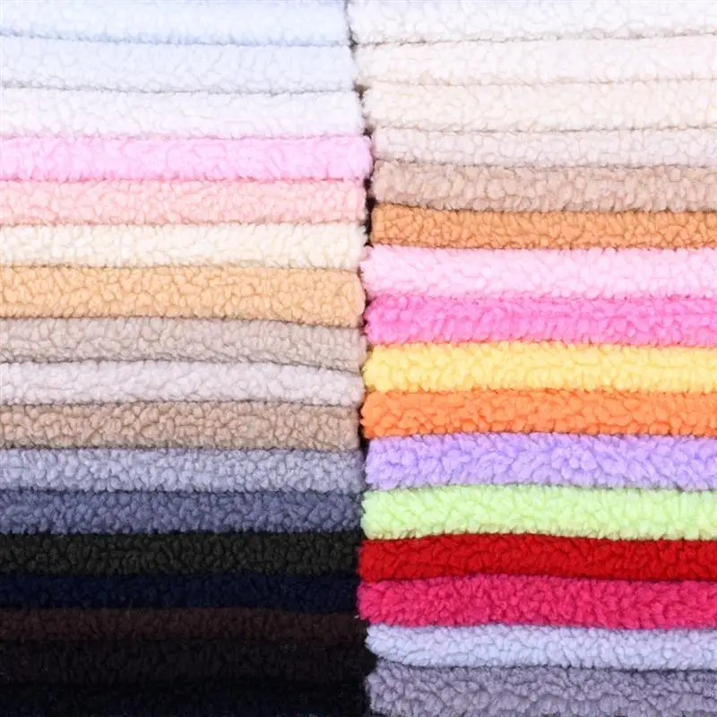 45cmx160cm-Teddy-Fleece-Fabric-Lamb-Cashmere-Soft-Granular-Plush-Fabric ...