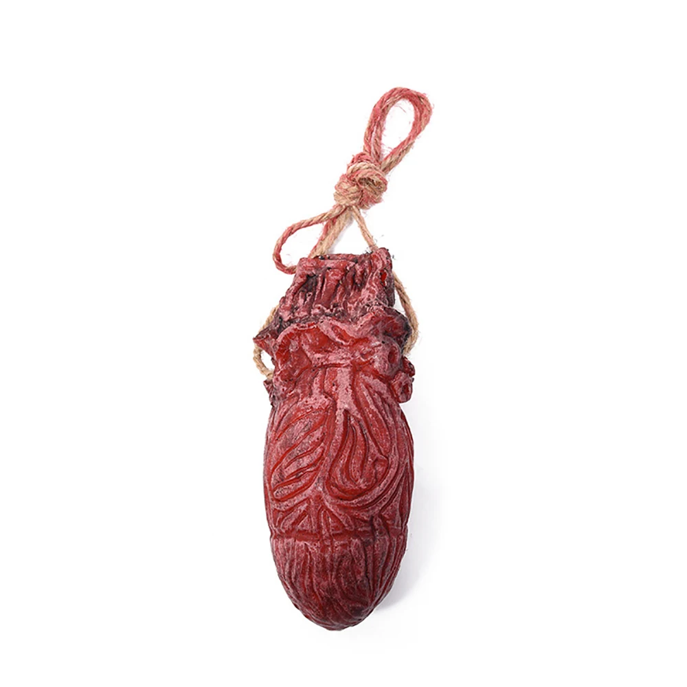 Broken Severed Bloody Heart Fake Scary Halloween Hanging Ornament Body ...