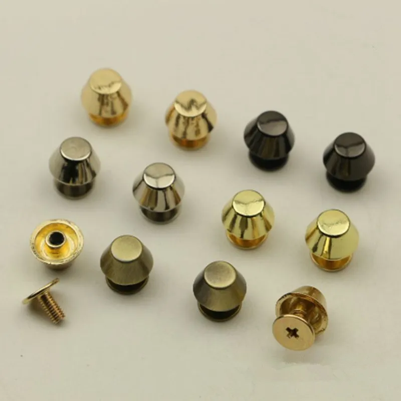 XUNZHE 20Pcs11 * 8 * 6mm Arc Bucket Rivet DIY Handmade Leather Bag ...