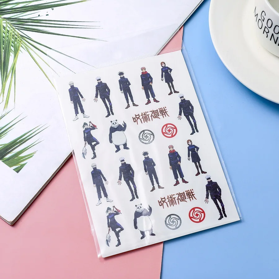 Jujutsu Kaisen 3d Tattoo Stickers Yuji Itadori Fushiguro Megumi Gojo ...