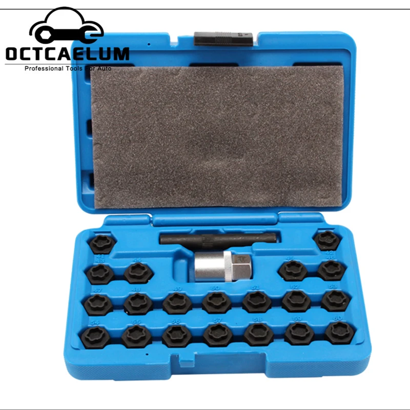 Car Wheel Lock Anti Theft Key Adaptor Tool Automotive Tire Lock Lug ...