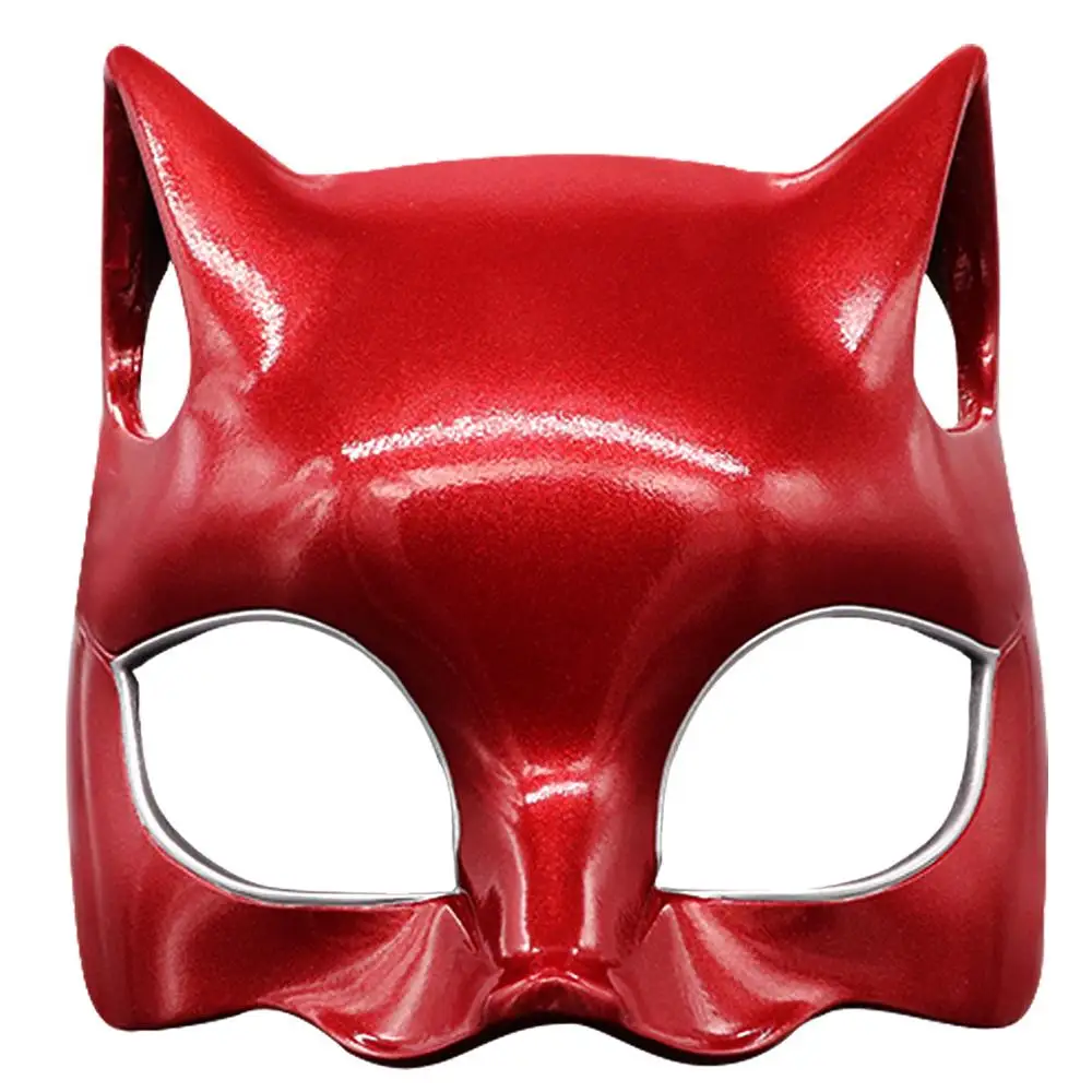 Persona-5-Cosplay-Anne-Takamaki-Mask-P5-Red-Panther-Cat-Half-Face-Mask ...