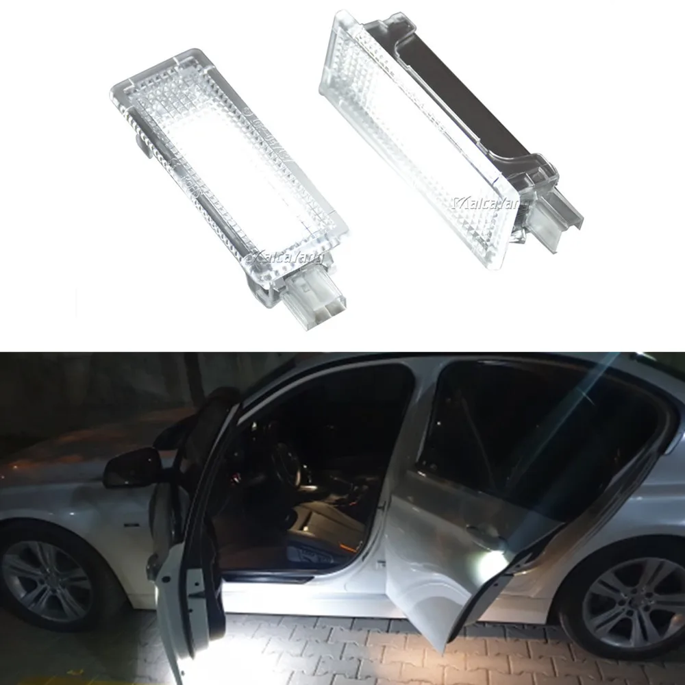 2Pcs LED Courtesy Footwell Under Door Light Luggage Trunk Lamps ...