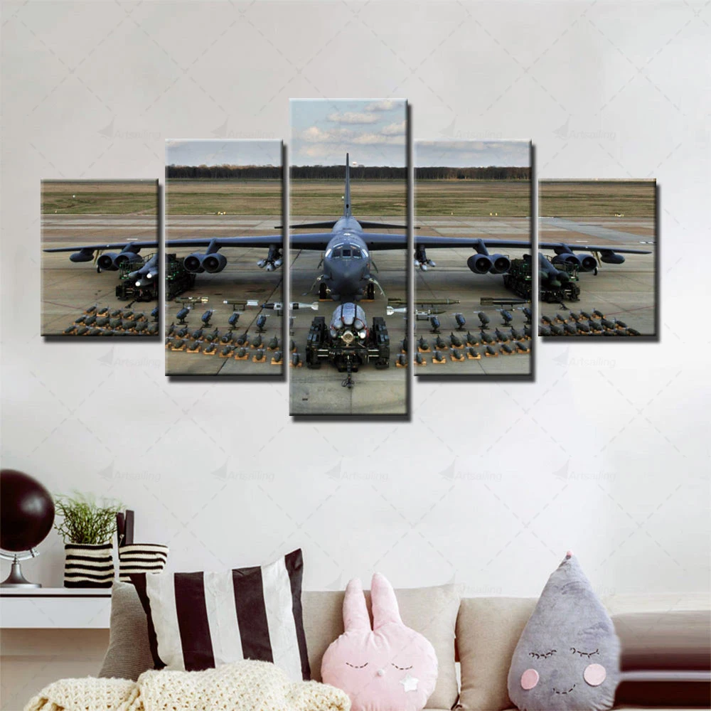 Modular Hd Prints Airplanes Pictures Home Decoration Modern Painting ...