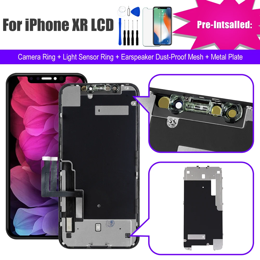 Factory Price for iPhone XR X XS XS MAX Display OLED Touch Screen LCD ...