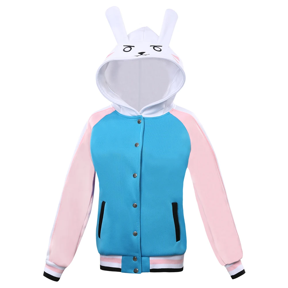 Overwatch Hana Song Cosplay Costume Hoodie - AllCosplay.com