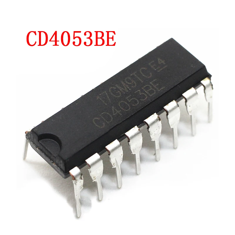 10PCS CD4053BE DIP16 CD4053 DIP 4053BE DIP 16 new and original IC ...