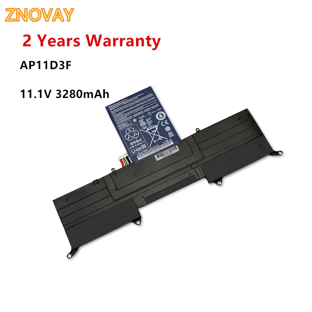 11.1v 3280mah/36.4wh Ap11d3f Laptop Battery Fit For Acer Aspire S3 S3 ...