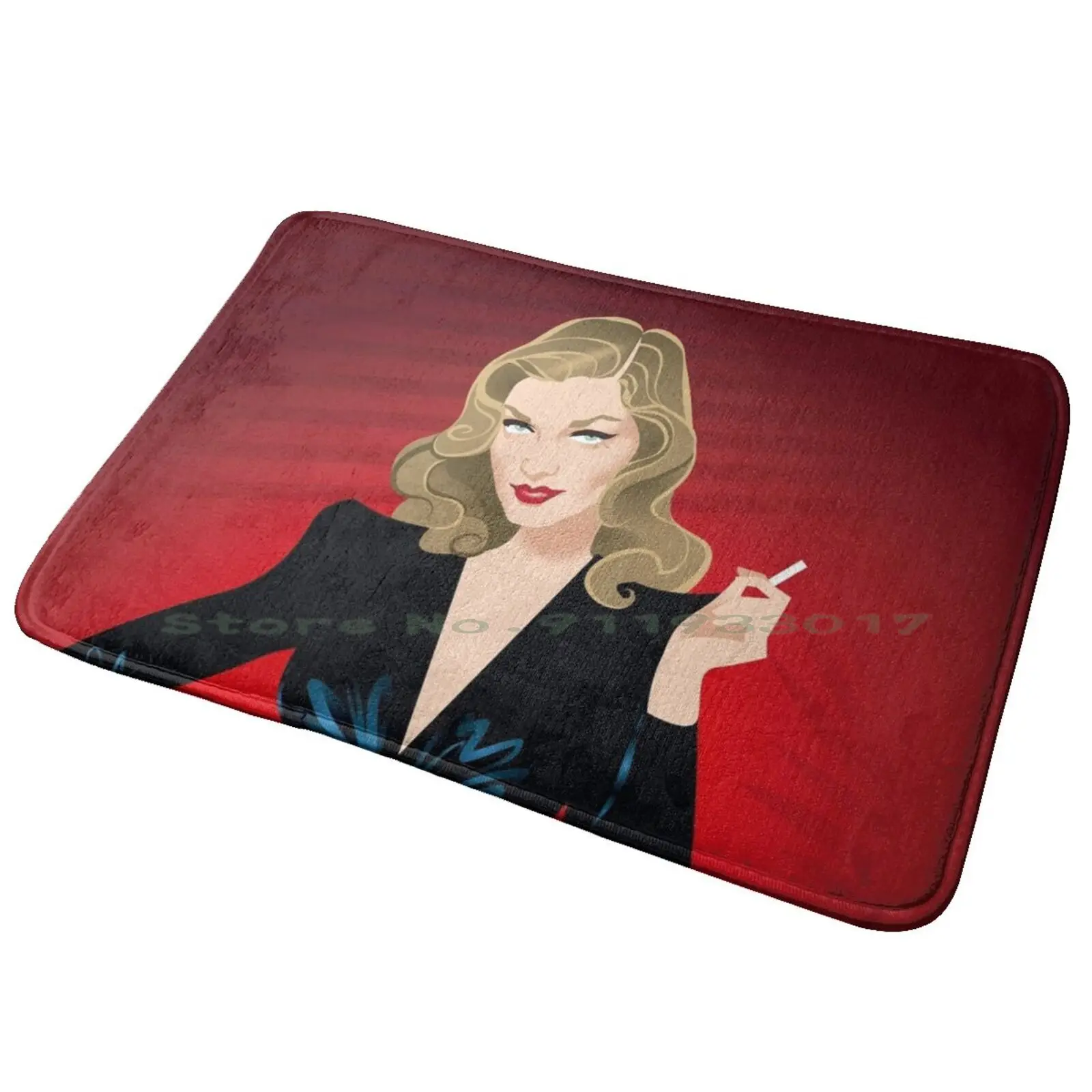 The-Look-Entrance-Door-Mat-Bath-Mat-Rug-Alejandro-Mogollo-Art ...