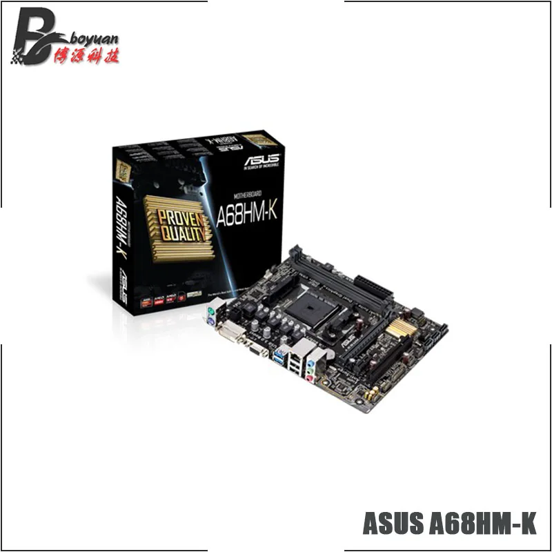 ASUS A68HM K A68 AMD A68H DDR3 2400MHz, 32 기가바이트/초, SATA USB 3.0 은 FM2 ...