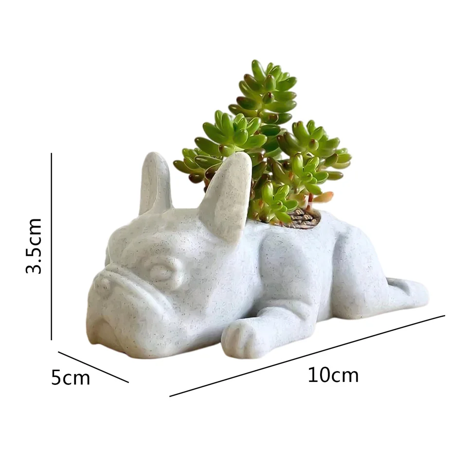 French Bulldog Flower Pot – Frenchie World Shop