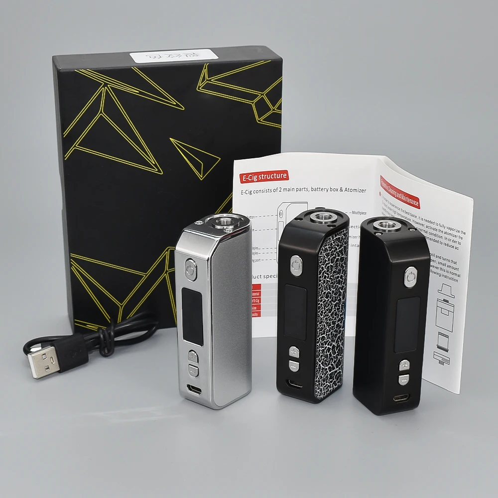 WOLF-COOLVAPE-Electronic-Cigarette-box-Mod-12-80w-Starter-Kits-2300mAh ...