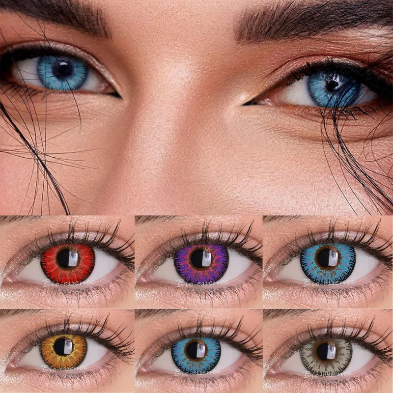 Bio-essence-lentes-de-contacto-de-colores-para-ojos-accesorios-de-Anime ...