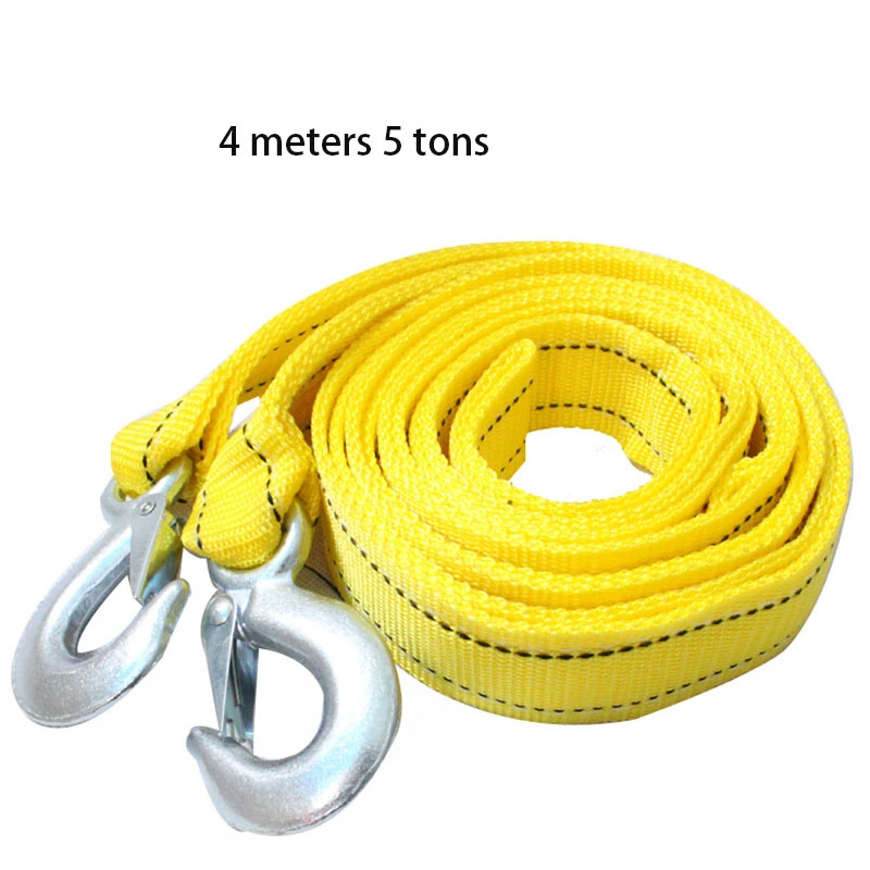 Cable de tracción de coche, Gancho de cuerda de remolque con gancho de reciclaje de carretera ...