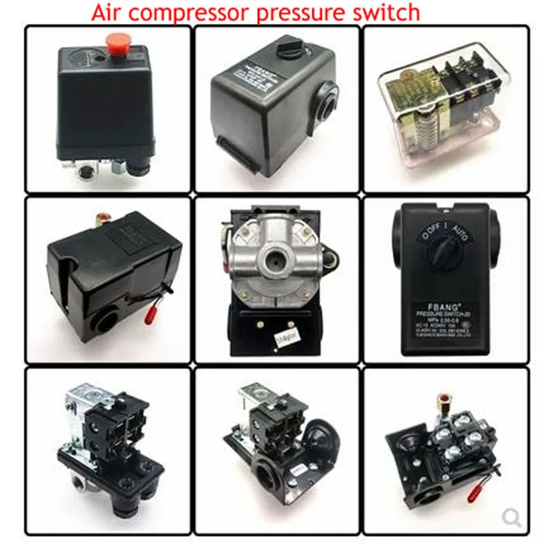 Air-Compressor-Accessories-Vertical-Horizontal-Pressure-Switch-Air ...