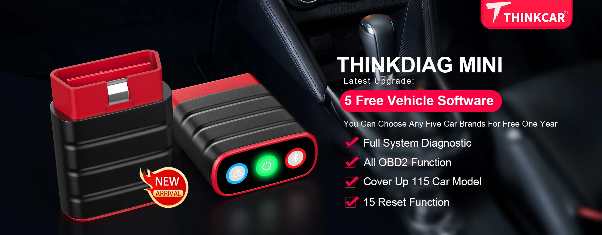 Thinkcar Thinkdiag Mini Obd2 Scanner Full System Car Diagnostic Tool ...