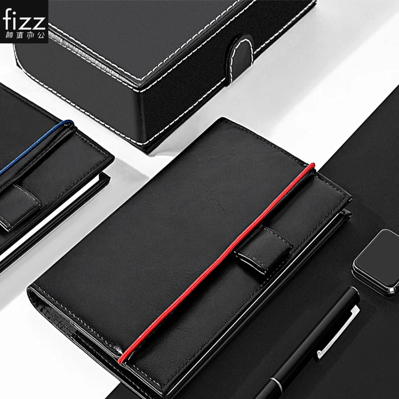 Fizz Plan Record Notebook B6 Pu Leather Business Office Notebook 3 ...