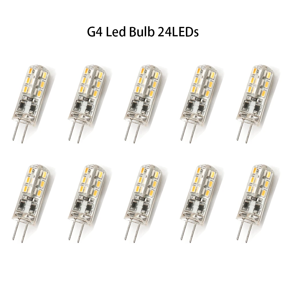 10-st-cke-G4-Led-lampe-2W-24led-12V-AC220V-3014SMD-Saving-Mini-Silikon ...