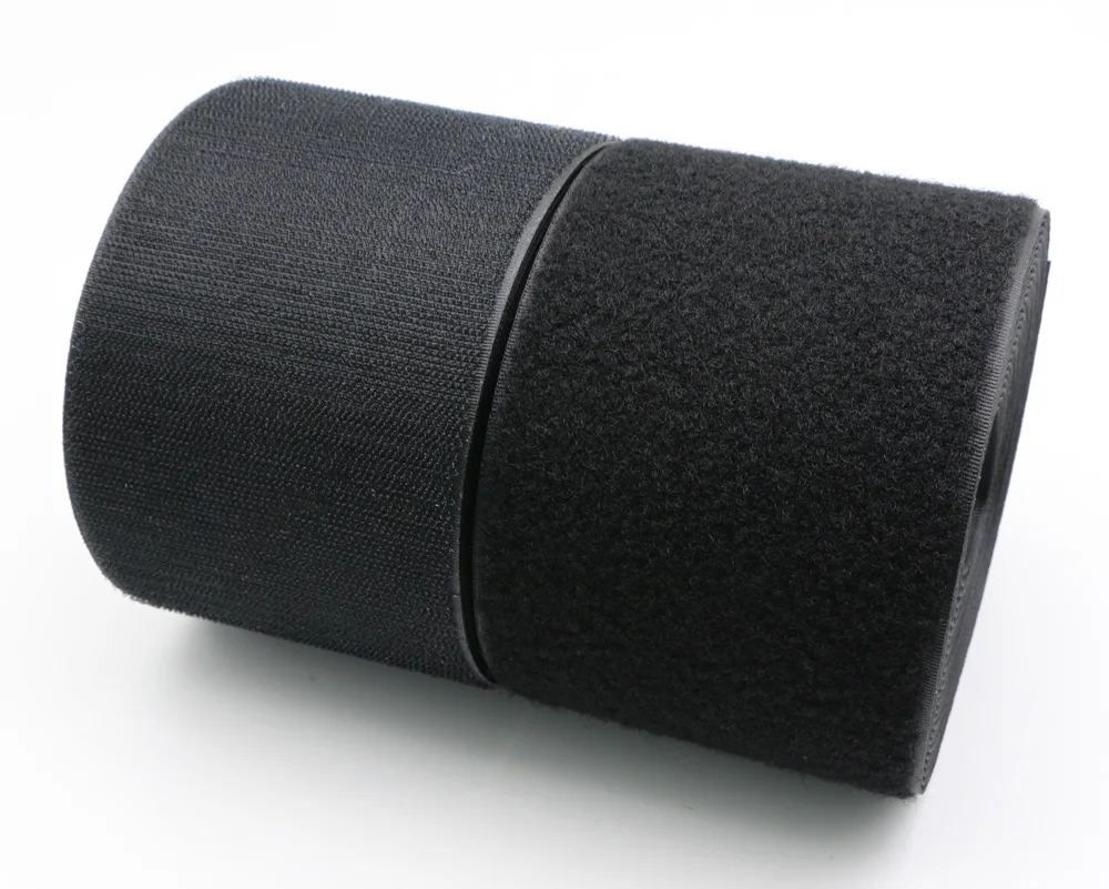 Velcro collant,Black-50mm 1 meter--Bande Magique Non Adhésive, 1 Paire ...