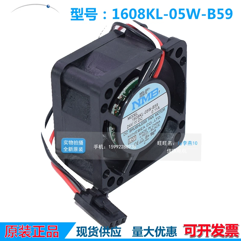A90L-0001-0528/70 1608KL-05W-B59 4cm special fan for original FANUC system 24V 0.11A 4020 ...