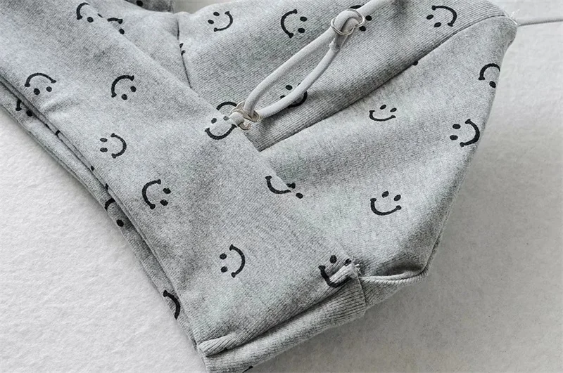 Sun-imperial - women black smile face print soft cotton triangle bra no ...