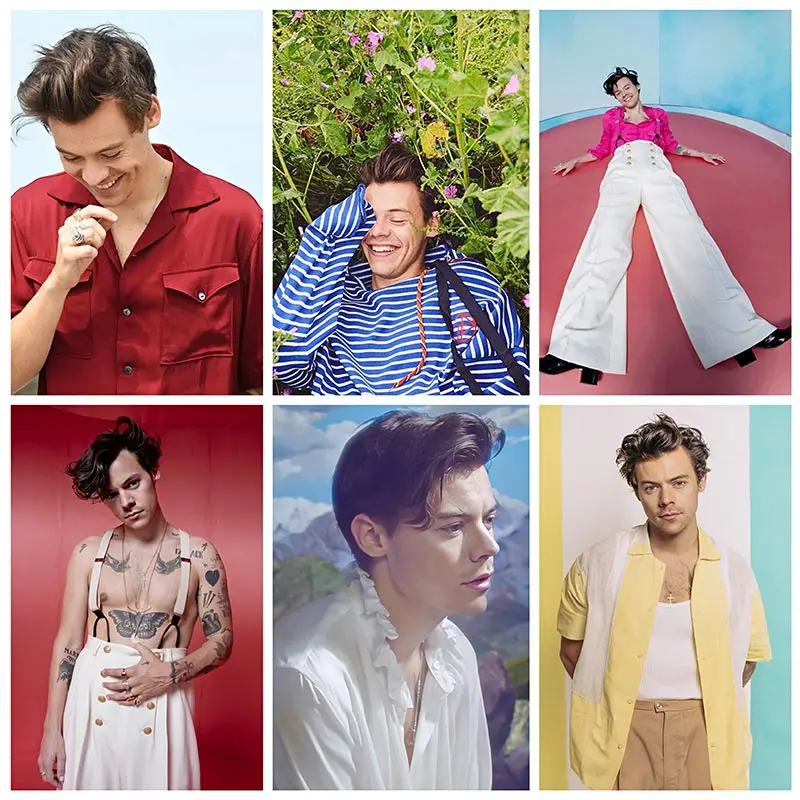 Sewing & Needlecraft Cross stitch Kit Easy to stitch DIY Harry Styles ...