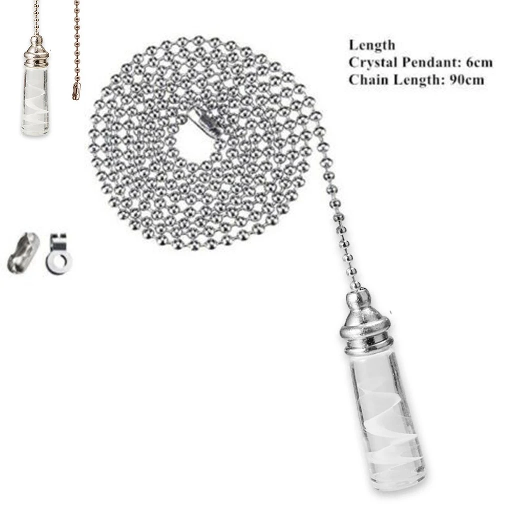 Crystal Bathroom Light Pull – Rispa