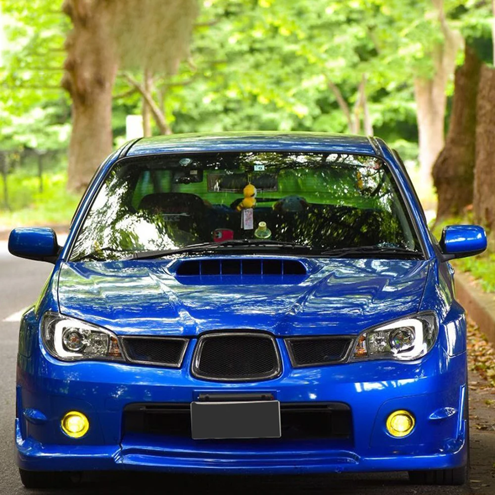 Real Carbon Fiber Racing Grills For Subaru Impreza Wrx Sti 9th ...