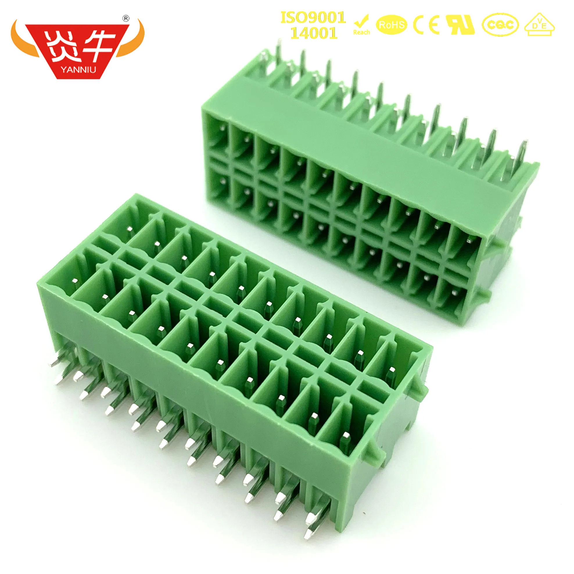 KF2EDGKRG 3.81 2P ~ 12P PCB PLUG IN TEMINAL BLOCKS 3.81mm 4PIN ~ 24PIN ...