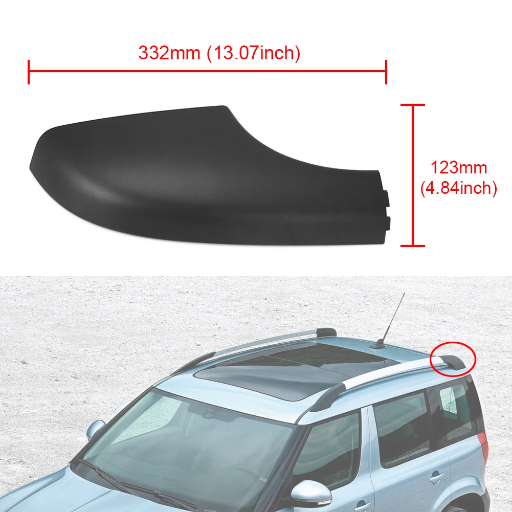 Skoda yeti roof rail cover store