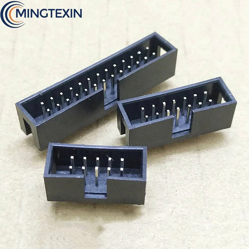 10PCS-DC3-2-54mm-Socket-Header-Connector-ISP-Male-Double-spaced ...