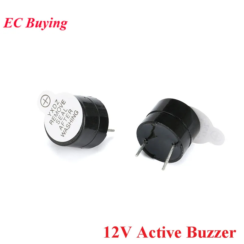 5pcs/lot 12V Active Buzzer Alarm Sounder Speaker Electromagnetic SOT ...