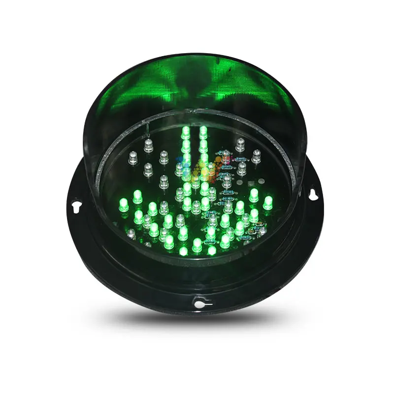 Factory direct price customized pattern 125mm red cross green arrow LED ...