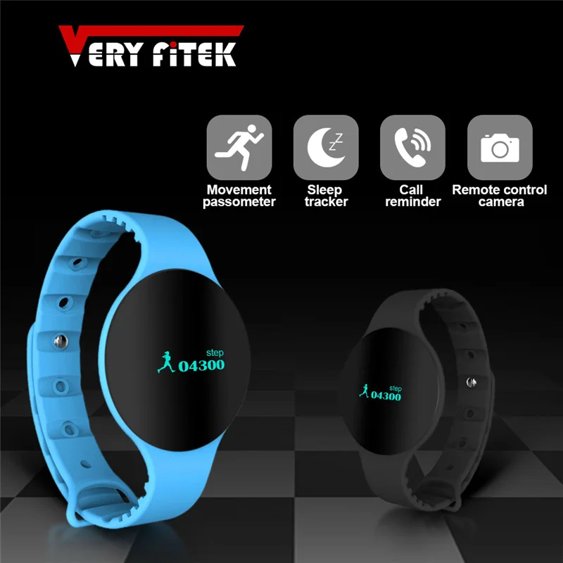 Pulsera inteligente H8 con Bluetooth 4,0, collar con contador de pasos ...