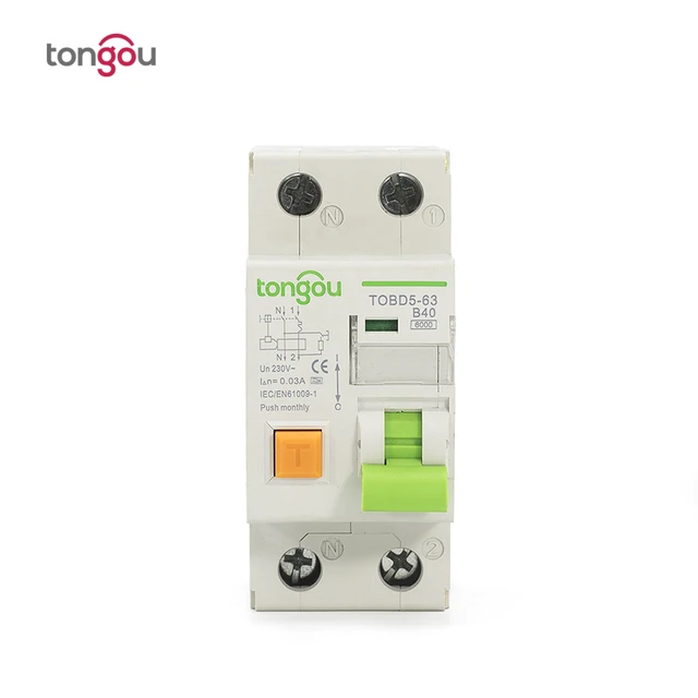 2p 40a Rcd Rccb Ac 110v 230v 30ma Magnetic Type Residual, 47% OFF