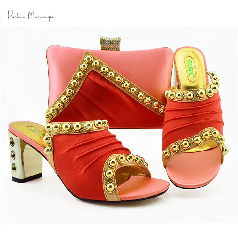 Coral Colored Pumps