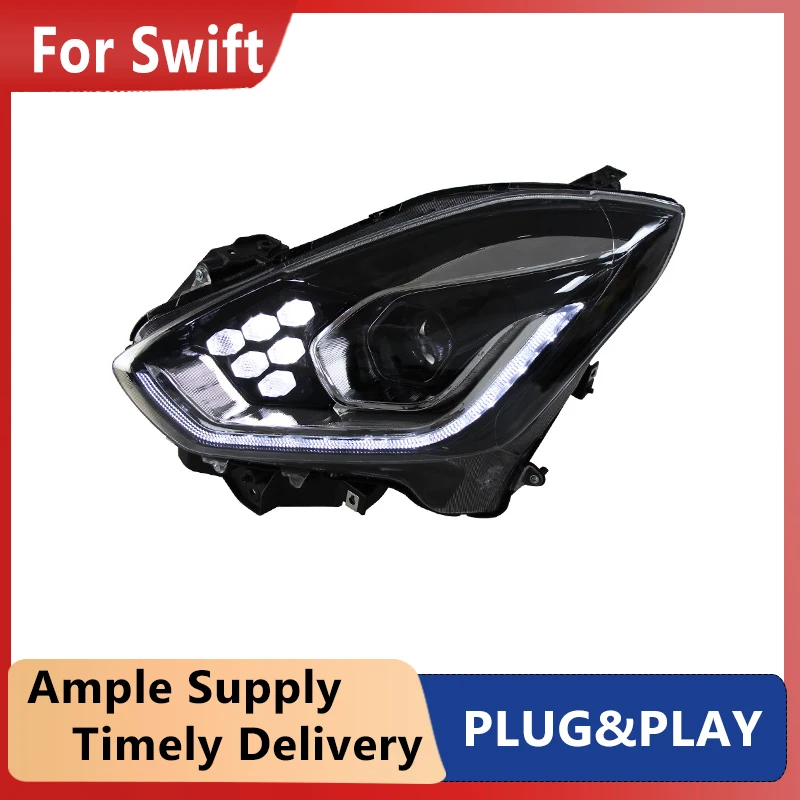 Car-Styling-Head-Lamp-for-Suzuki-Swift-Headlights-2019-2021-Swift-LED ...