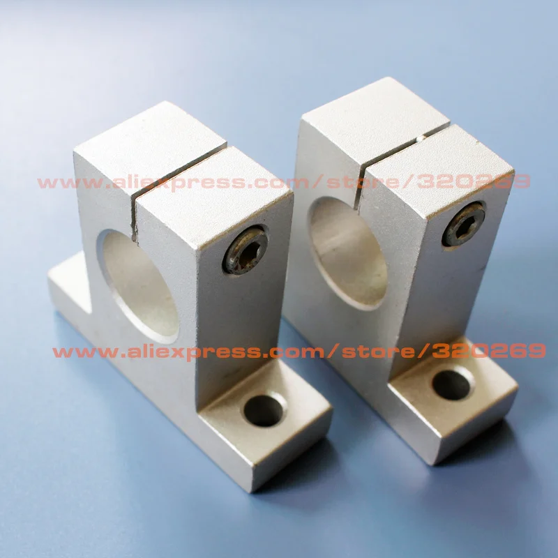 Barra de soporte de eje de riel de rodamiento lineal, enrutador CNC, pieza de impresora 3D, 4/6 ...